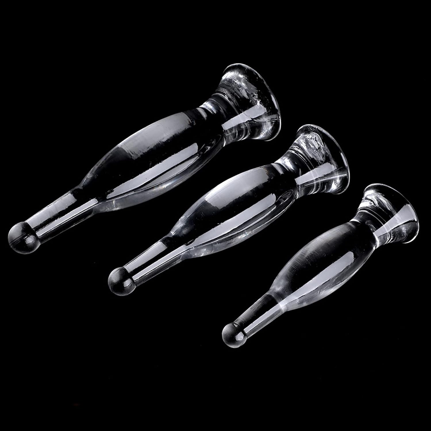 Amazon | Hitasi アナルプラグ アナルグッズ TPE製 透明 花瓶の形 あなるプラグ アナル ディルド 吸盤付き アダルトグッズ 初心者 上級者向け 男性用 女性用 アナル責め ...