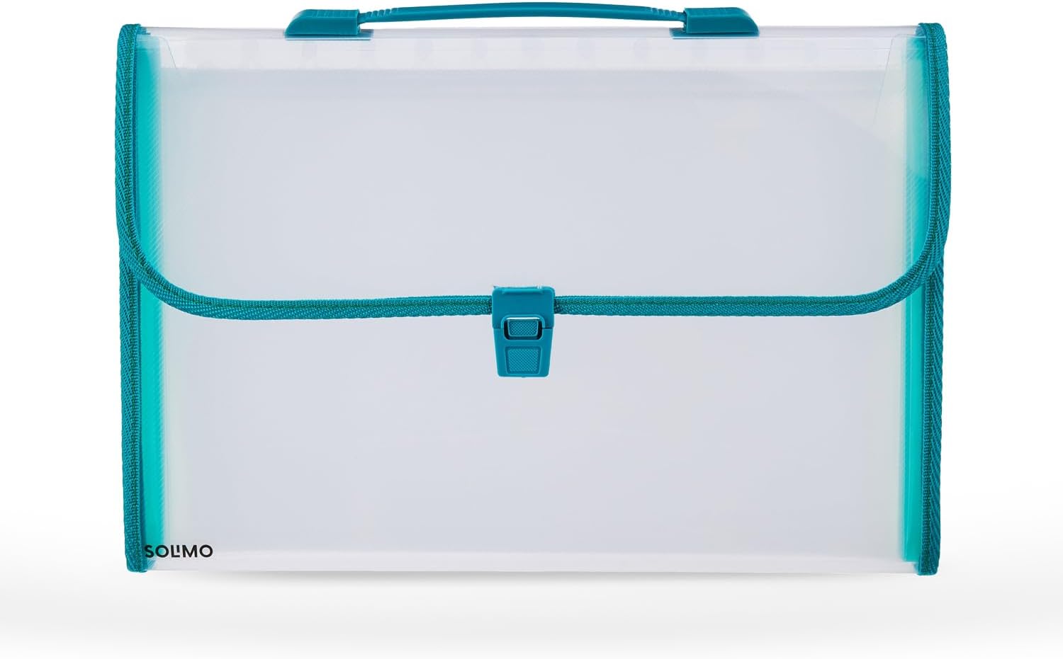 Amazon Brand - Solimo Plastic Expanding File Folder with 13 Pockets ...