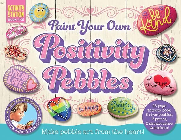 Paint Your Own Positivity Pebbles (Activity Station Gift Boxes) : Byford, Bonny, Various: Amazon ...