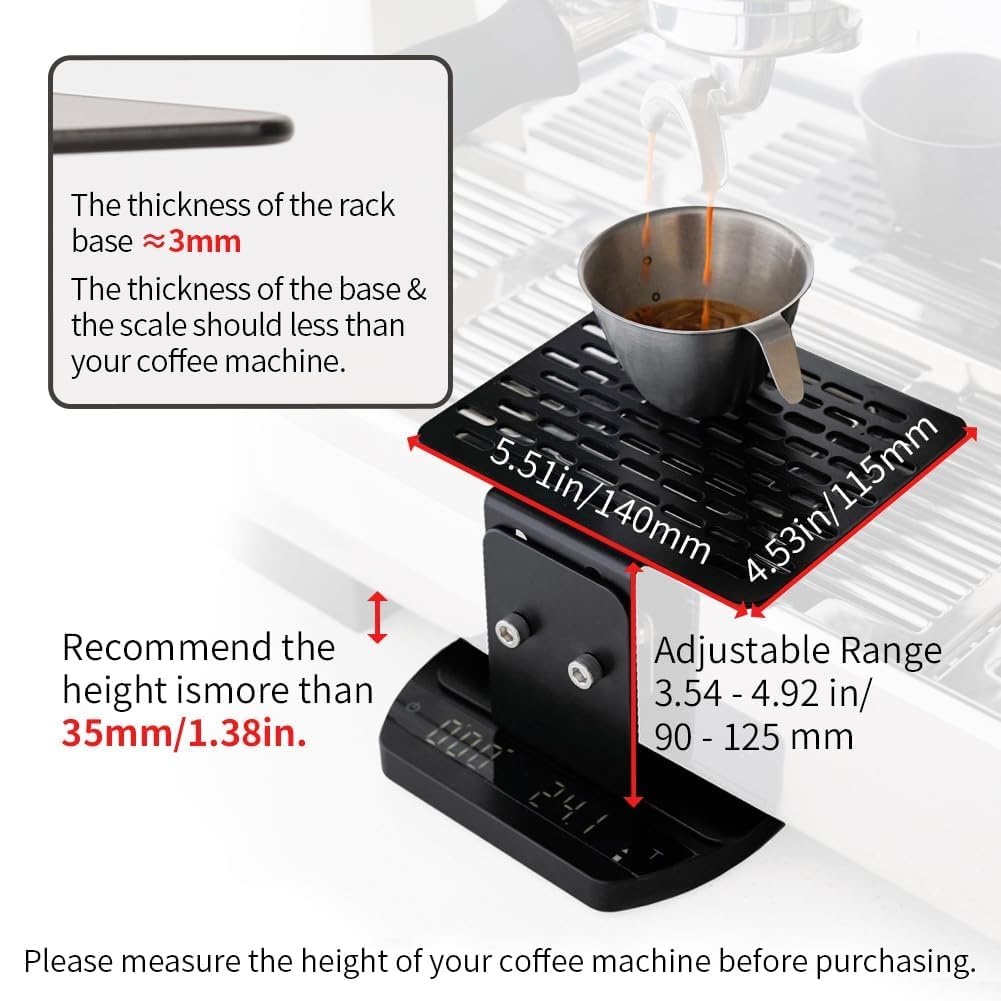 Snapklik.com : Watchget Coffee Weighing Rack Espresso Machine ...