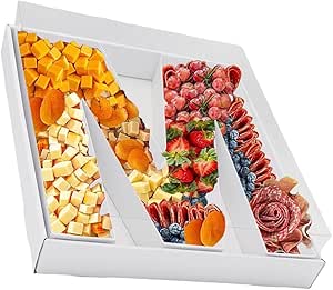 Amazon.com: 12.5inch Fillable Paper Mache Number Letter Cardboard ...