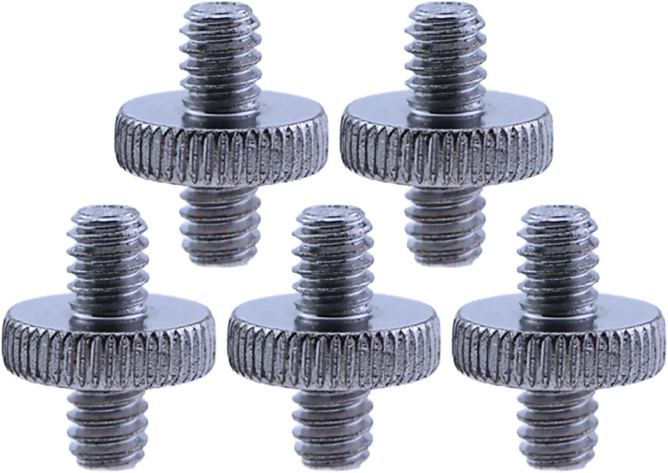 Amazon.com : CTWHA 5PCS 1/4 Inch-20 to 1/4 Inch-20 Dual Head Adapter ...