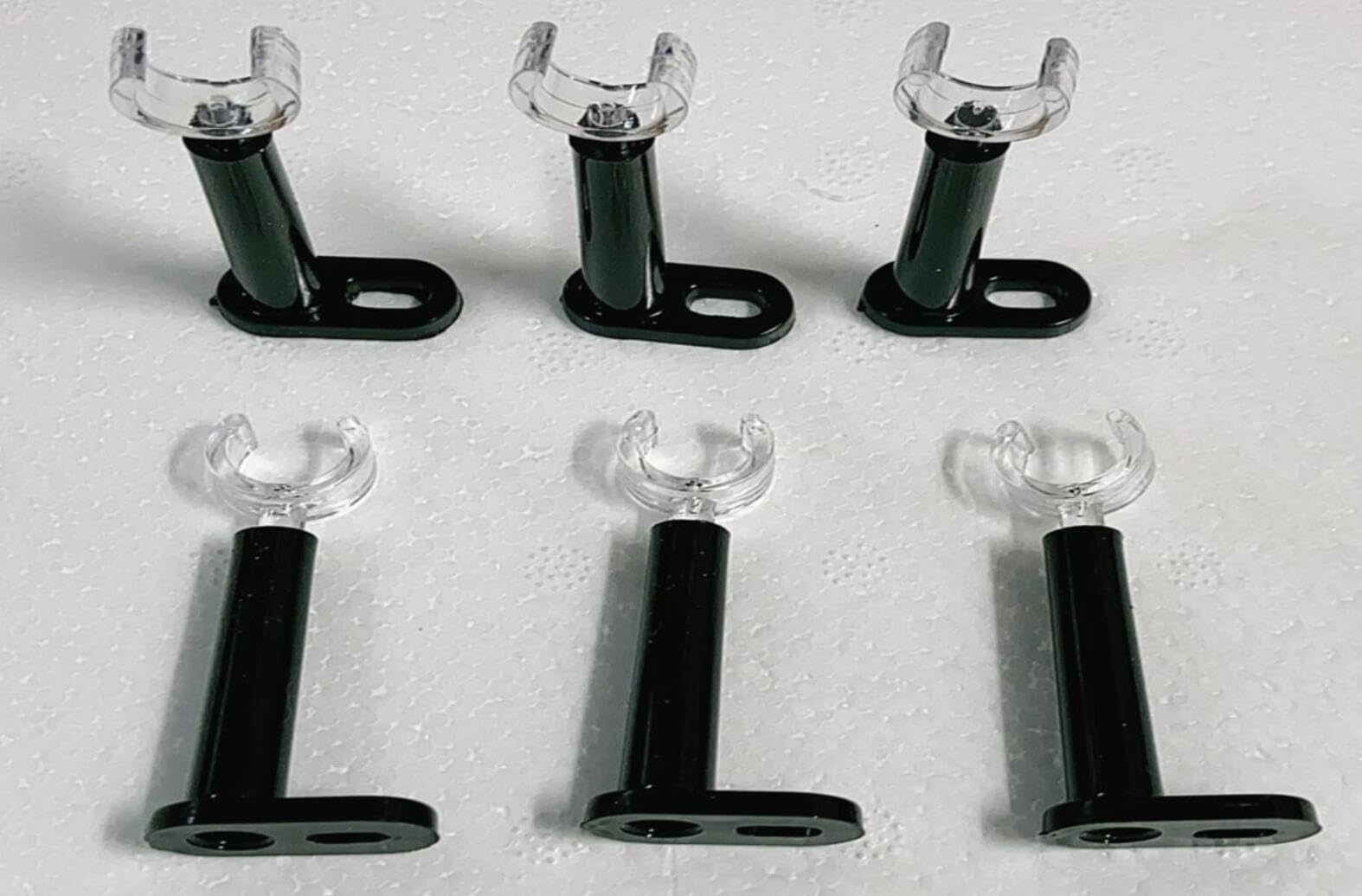 Amazon.com : Black 10 pcs Lots of 10mm∅ x 38mm Tall Neon Sign Tube ...