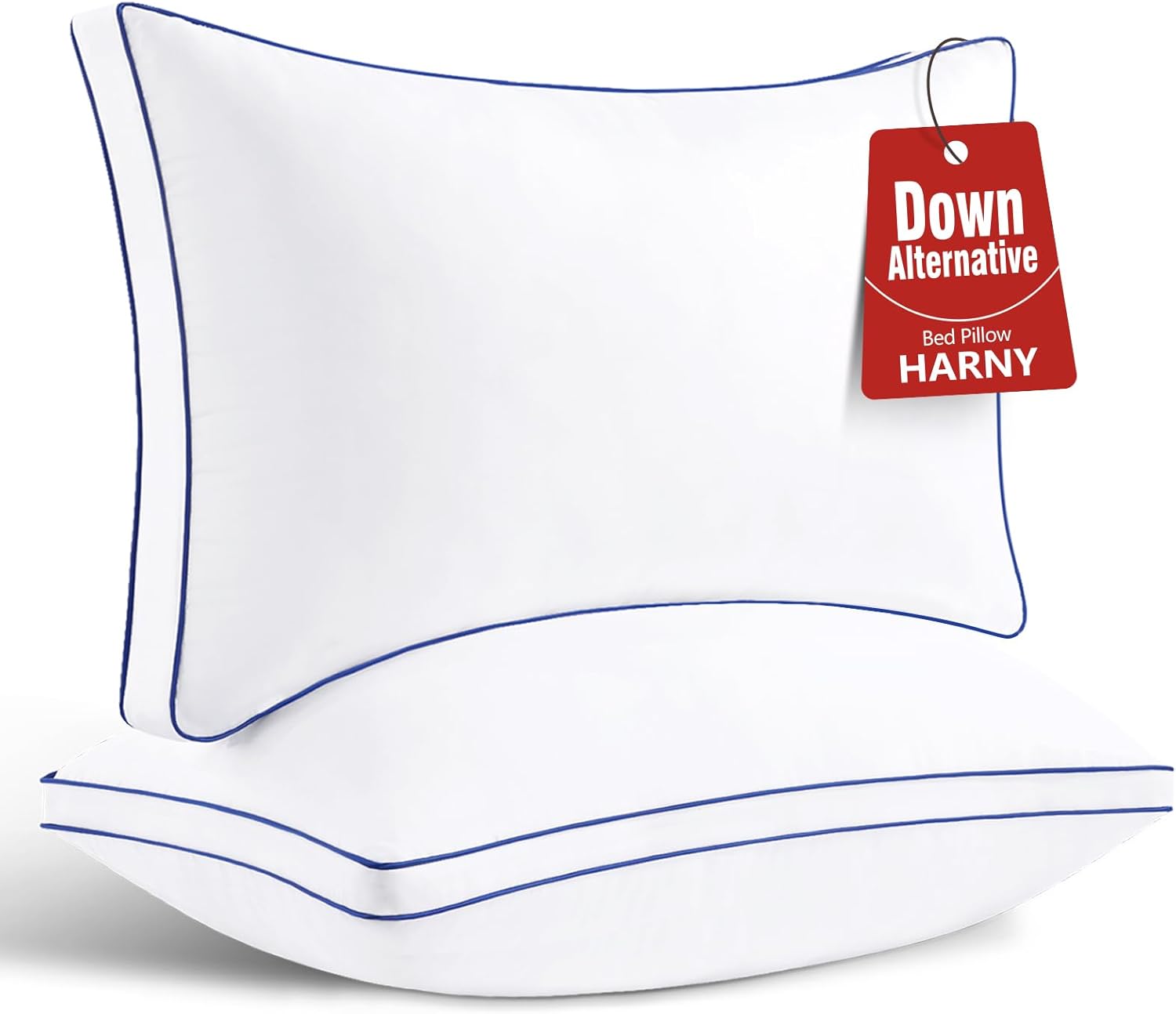 Amazon.com: HARNY Bed Pillows for Sleeping, Standard Size Set of 2 ...
