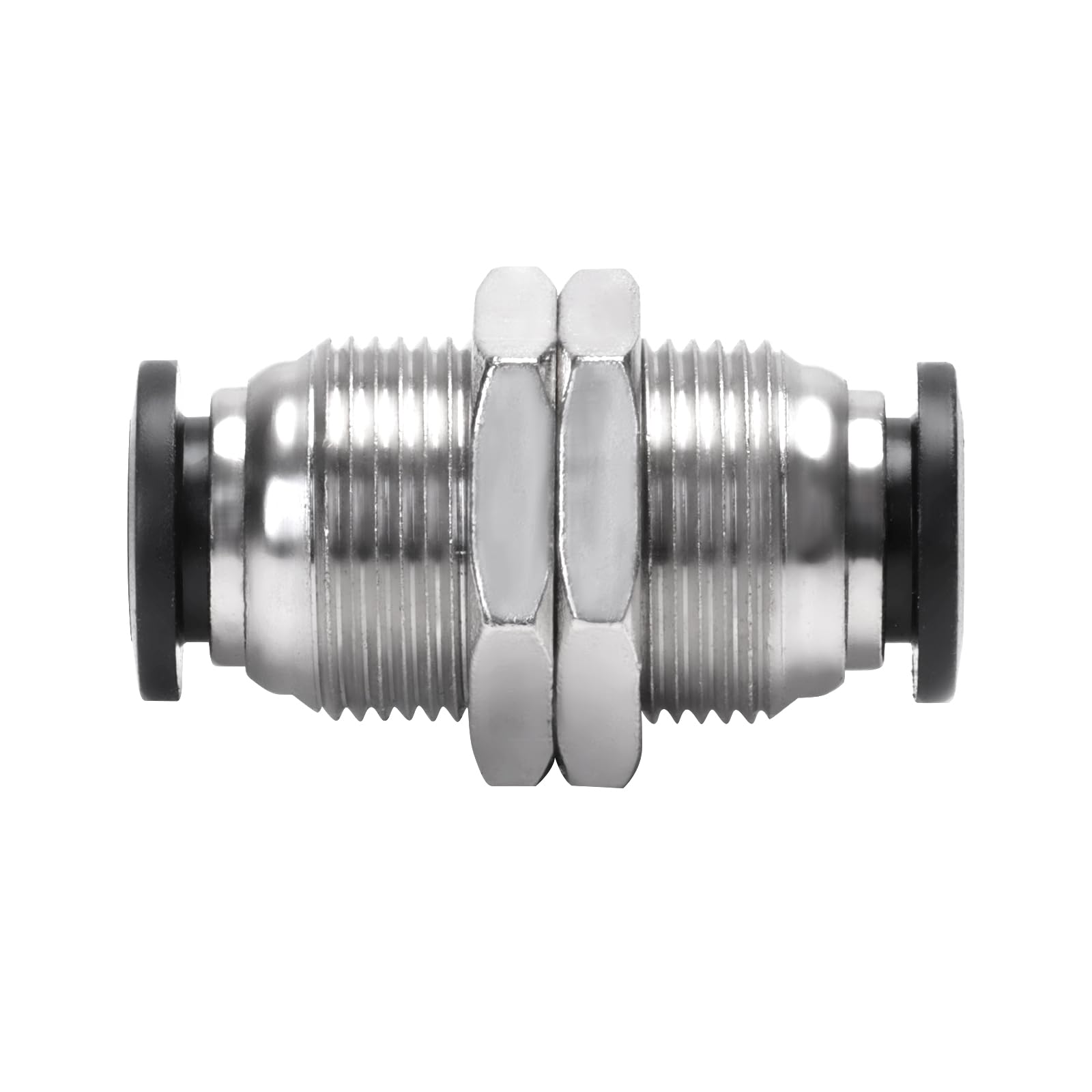 Snapklik.com : DERPIPE Bulkhead Union Push To Connect Tube Fitting 8mm ...