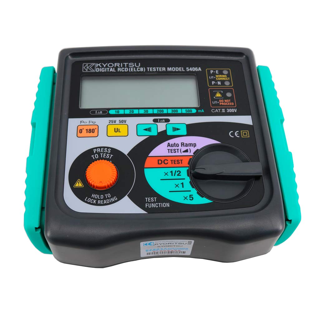 Buy Graigar KYORITSU 5406A Digital RCD (ELCB) Testers High Accuracy ...
