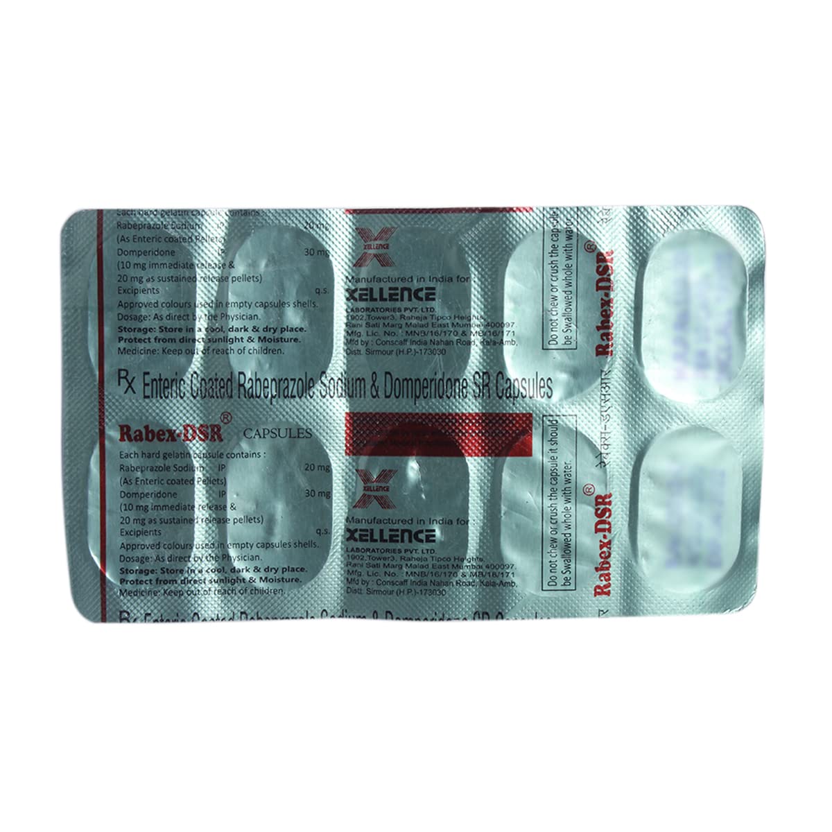 RABEX-DSR - Strip of 10 Tablets : Amazon.in: Health & Personal Care