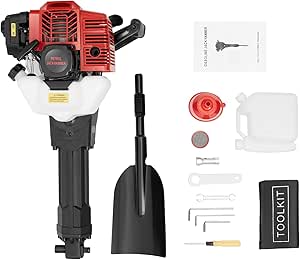 Amazon.com: 52CC Handheld Trencher Digger Machine, 2 Stroke Gas Powered ...