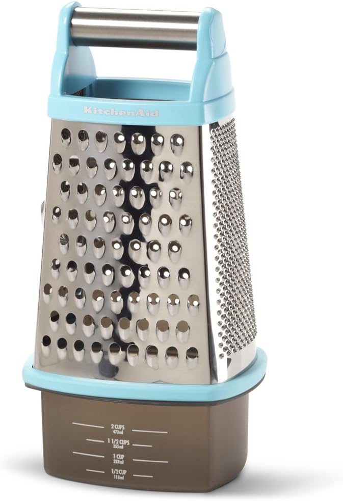 Amazon.com: KitchenAid Gourmet Box Grater, Turquoise: Home & Kitchen