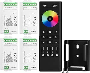 Amazon.com: BTF-LIGHTING 5050SMD FCOB COB RGBW RF Remote RC03RFB &4PCS ...