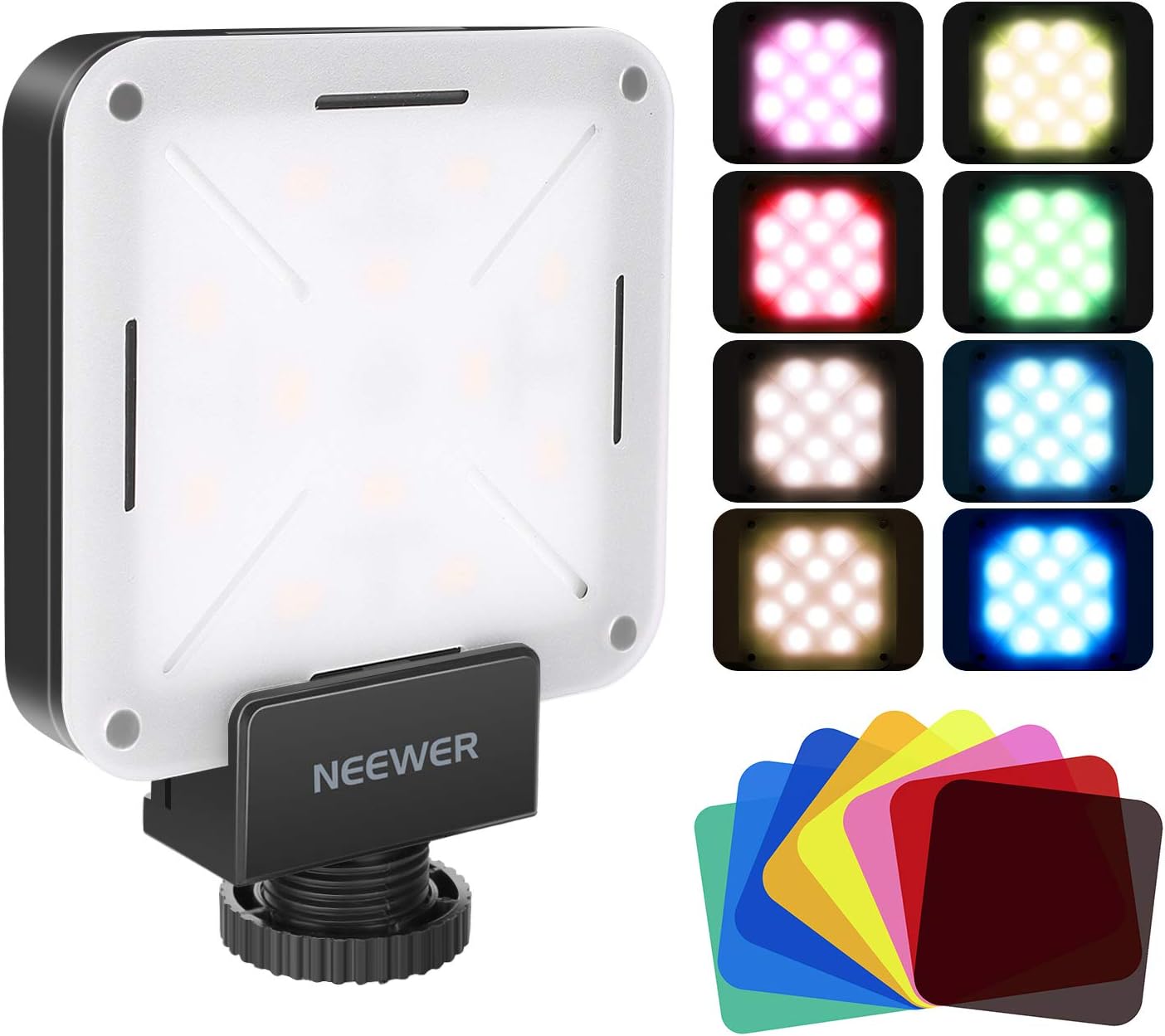 Amazon.com : Neewer 12 SMD LED Bulb Mini Pocket-Size On-Camera LED ...