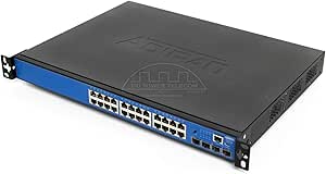 Amazon.com: Adtran 17101524PF1 28 PORT MANAGED LAYER 3 LITE GIGABIT ...
