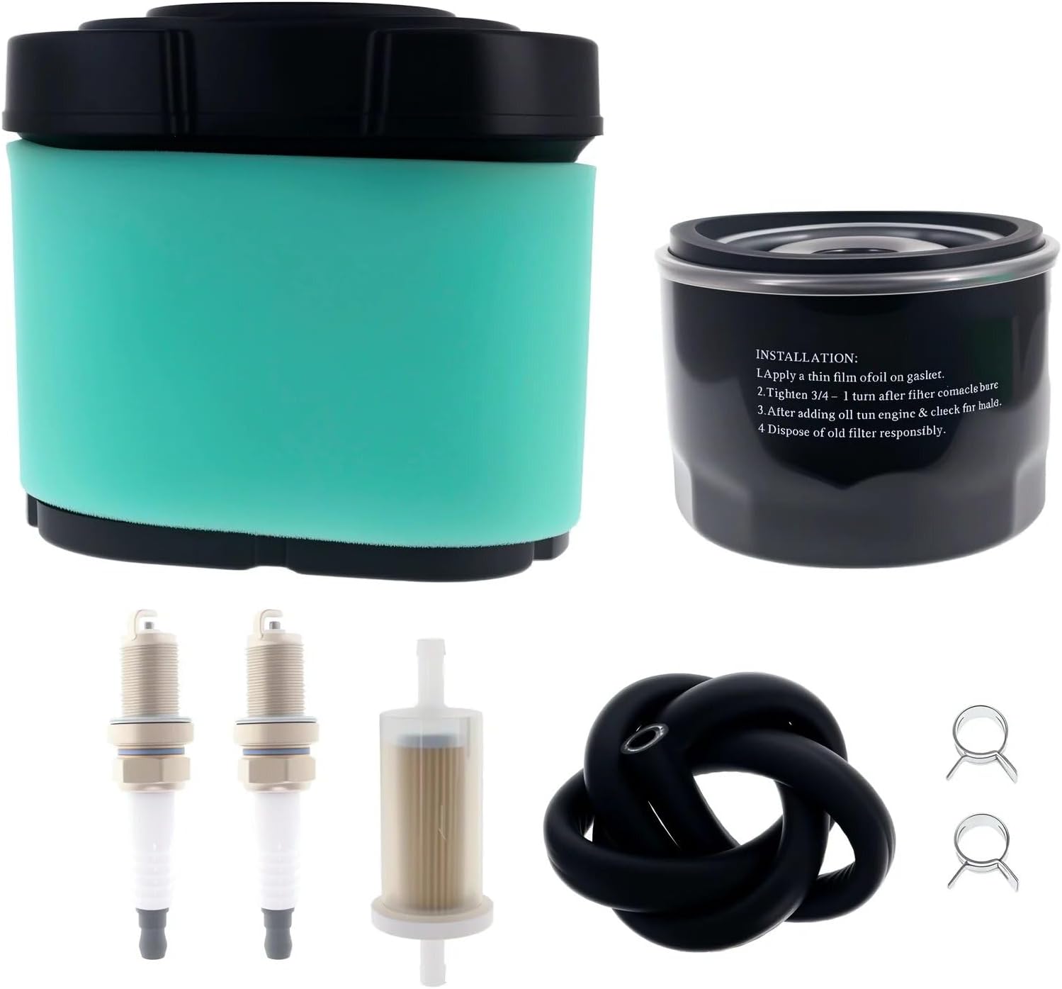 Amazon.com : Chacarbtu 792105 Air Filter Tune Up Kit for Husqvarna Z246 ...