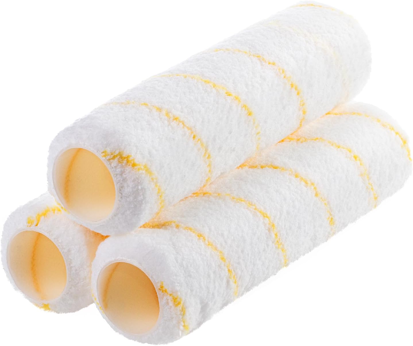 Amazon.com: Bates- Paint Roller Covers, 9" x 3/8", 6 Pack, Yellow ...