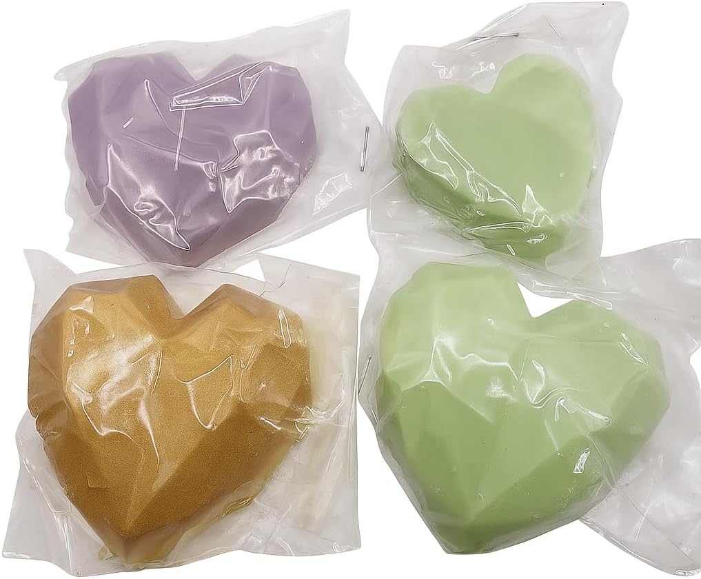 Amazon.com: Handmade Heart Wax Melts Variety Pack – 4.5 oz Coconut Tart ...