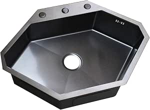 Amazon.com: UHRLGHS Bar Sink Kitchen Sink 304 Stainless Steel Sink ...