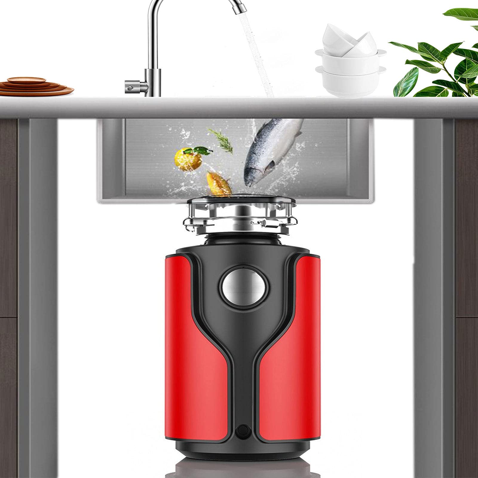 Buy Food Waste Disposal Unit, Level 7 Stainless Steel Grinder HIP Waste ...