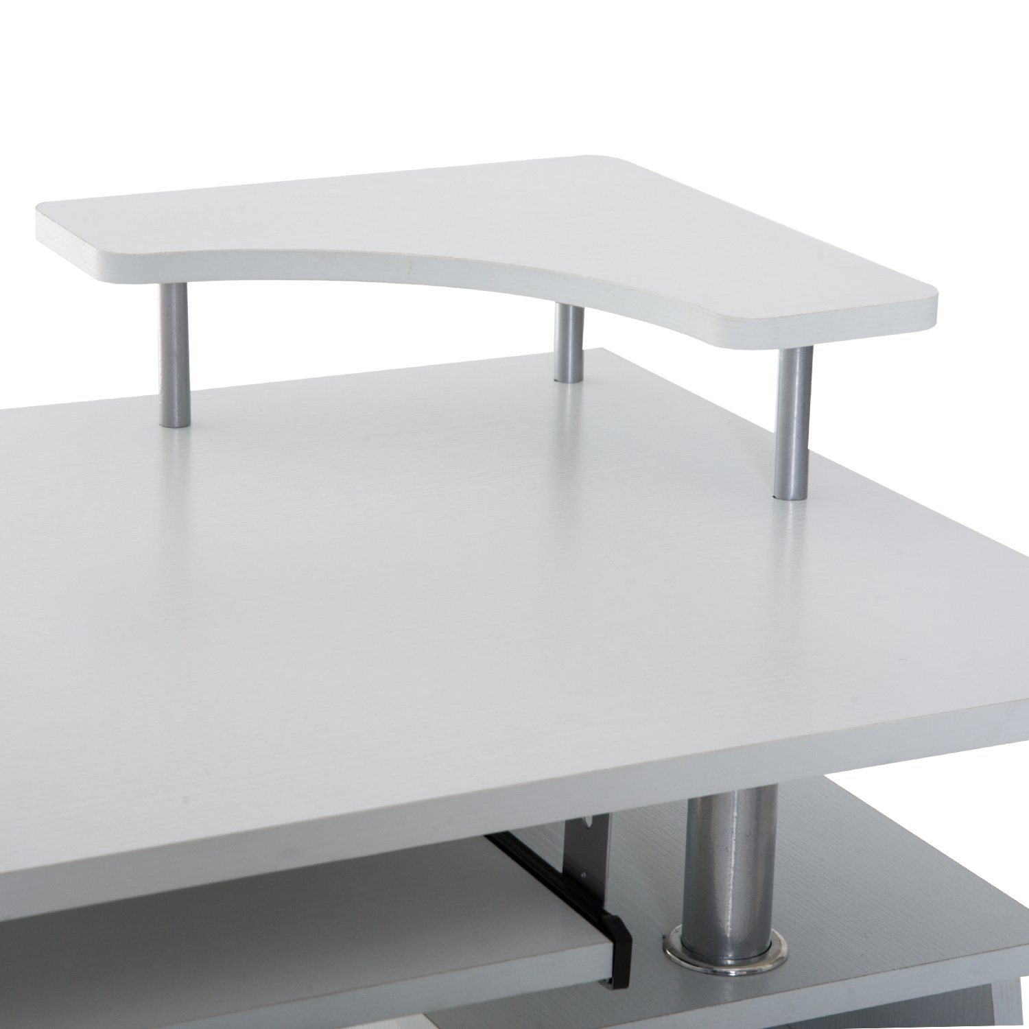 HOMCOM Multi-Function Computer Desk Home Office Workstation with ...