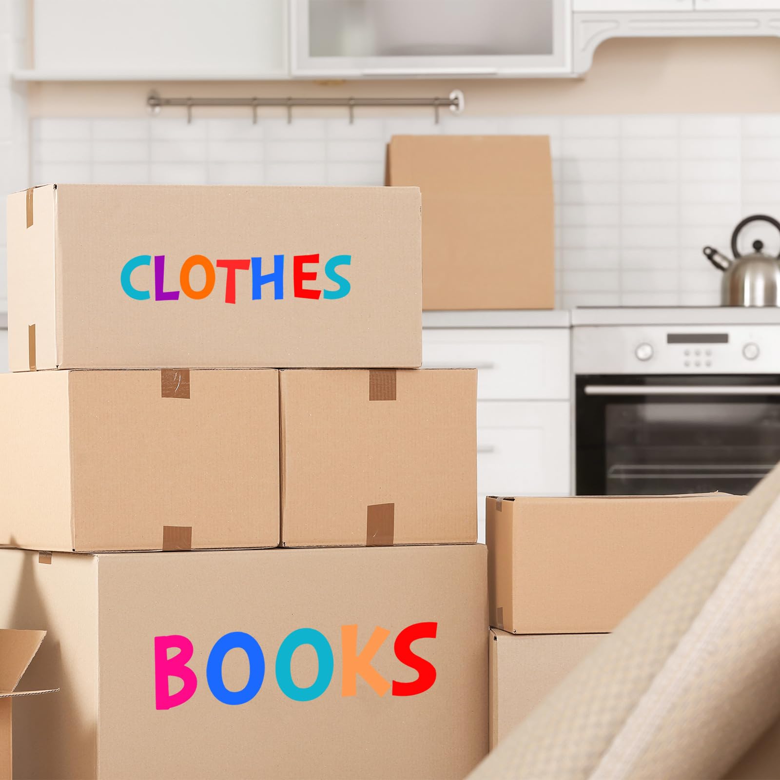 Snapklik.com : TaoBary 8 Sheets Letter Stickers Stick On Vinyl Letters ...