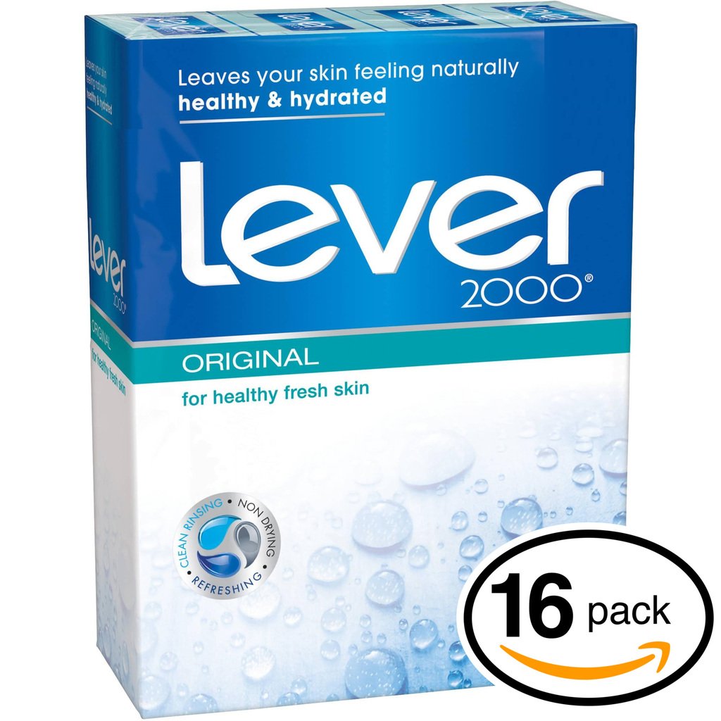 Amazon.com : Lever 2000 Bar Soap, Original (4 Ounce, 16 ct.) : Bath ...