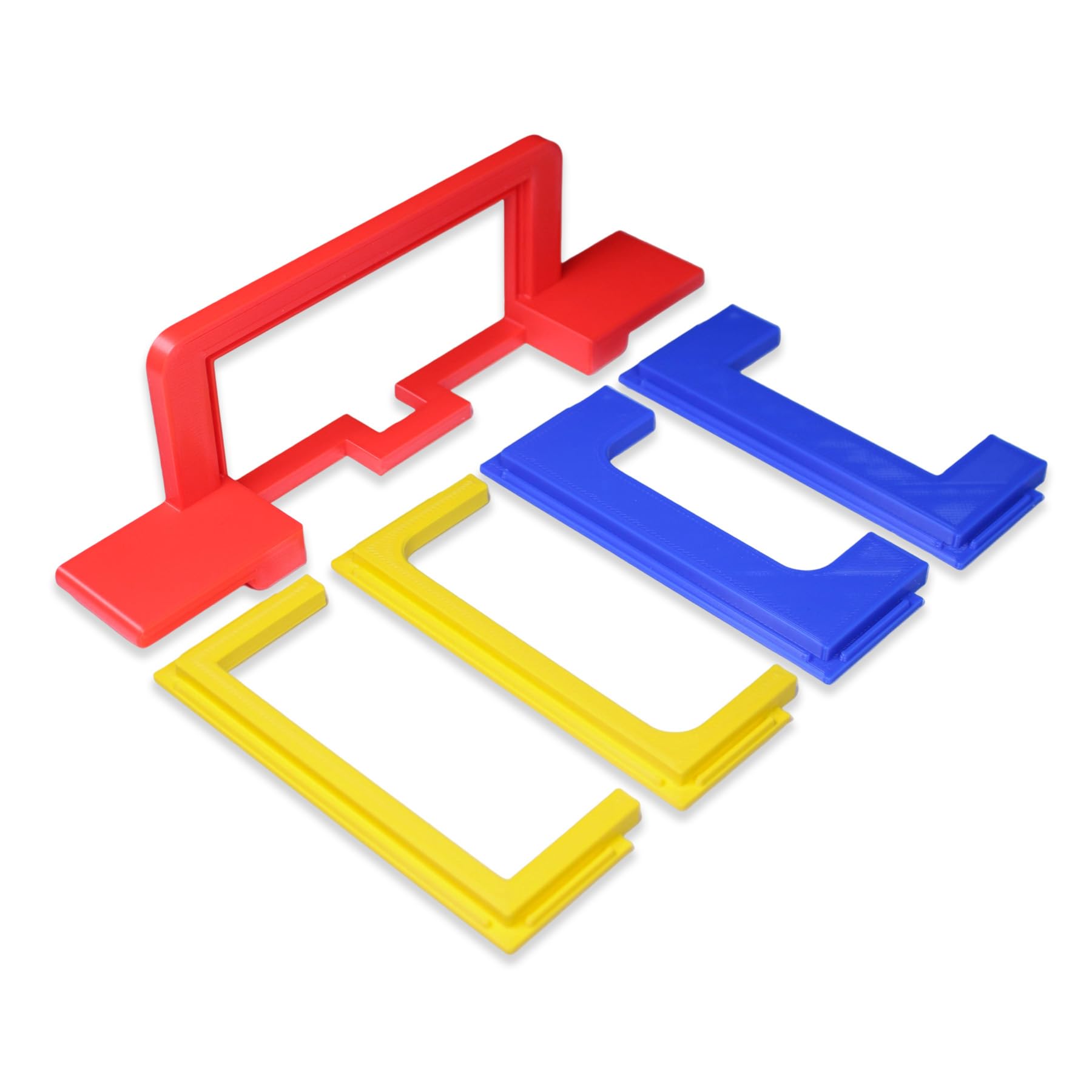 Decoralin Door Hinge Jig Router Template for 76mm & 102mm (3 and 4 inch ...