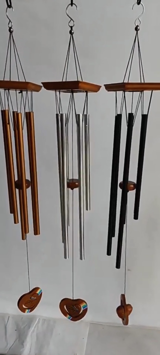 Watch Deep Tone Outdoor Wind Chimes for Gardens on Amazon Live