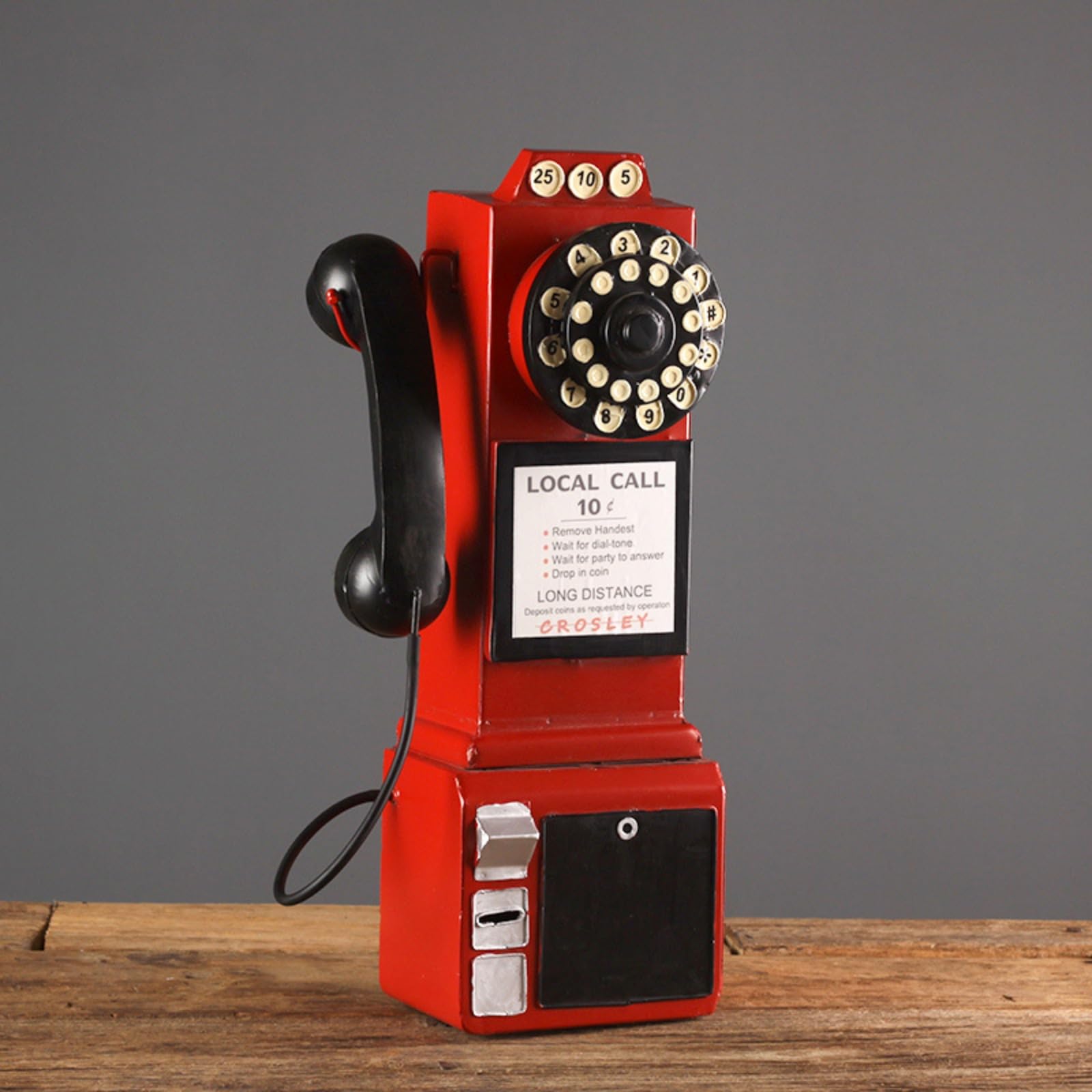 Telefone De Parede Rotativo Antigo