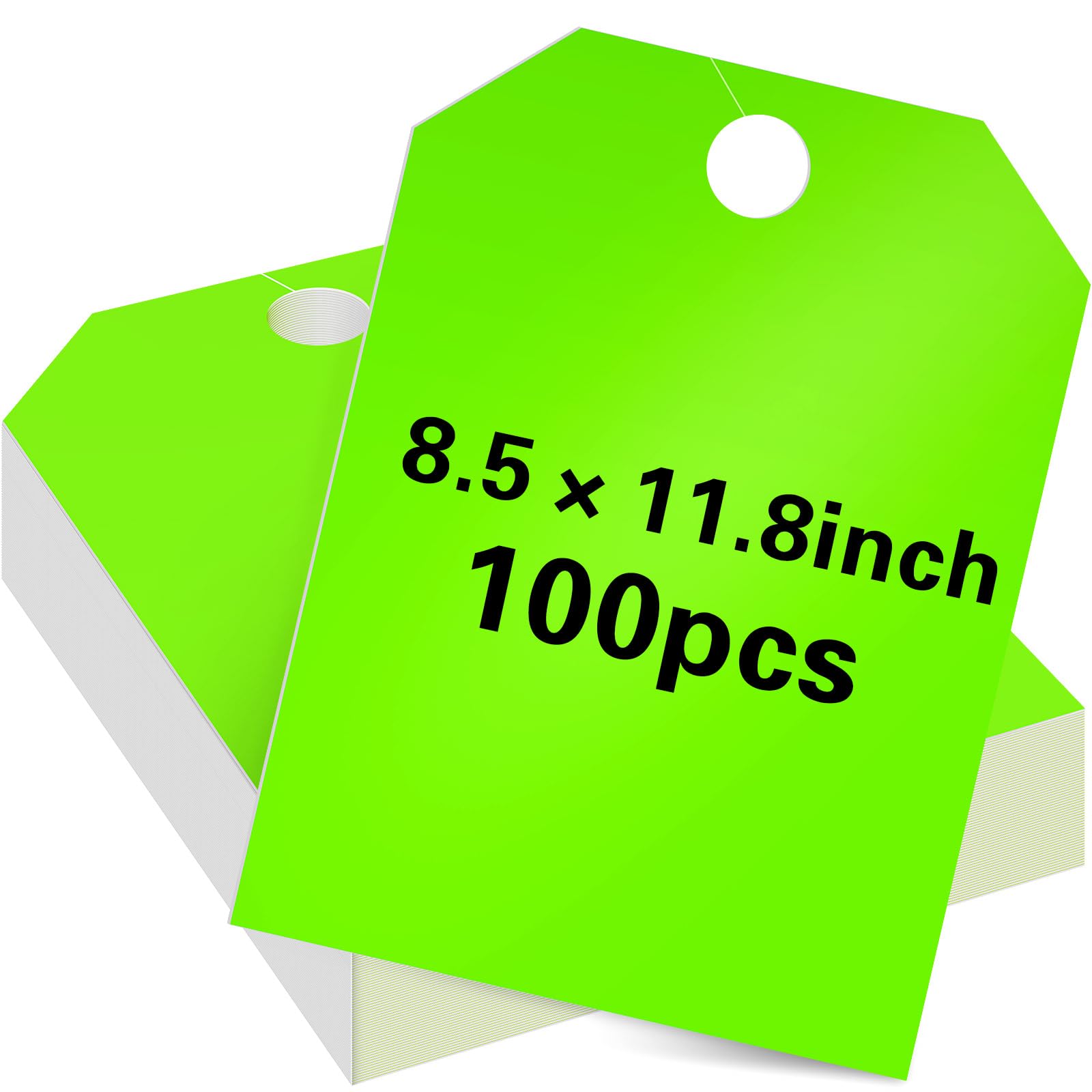 Amazon.com : Yexiya 100 Pack Jumbo Sale Tags Car Dealer Mirror Hang ...