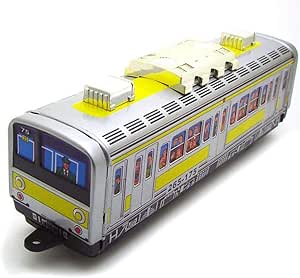 Amazon.com: Charmgle Inertia Subway Train Model Toy Vintage Metro Tin ...