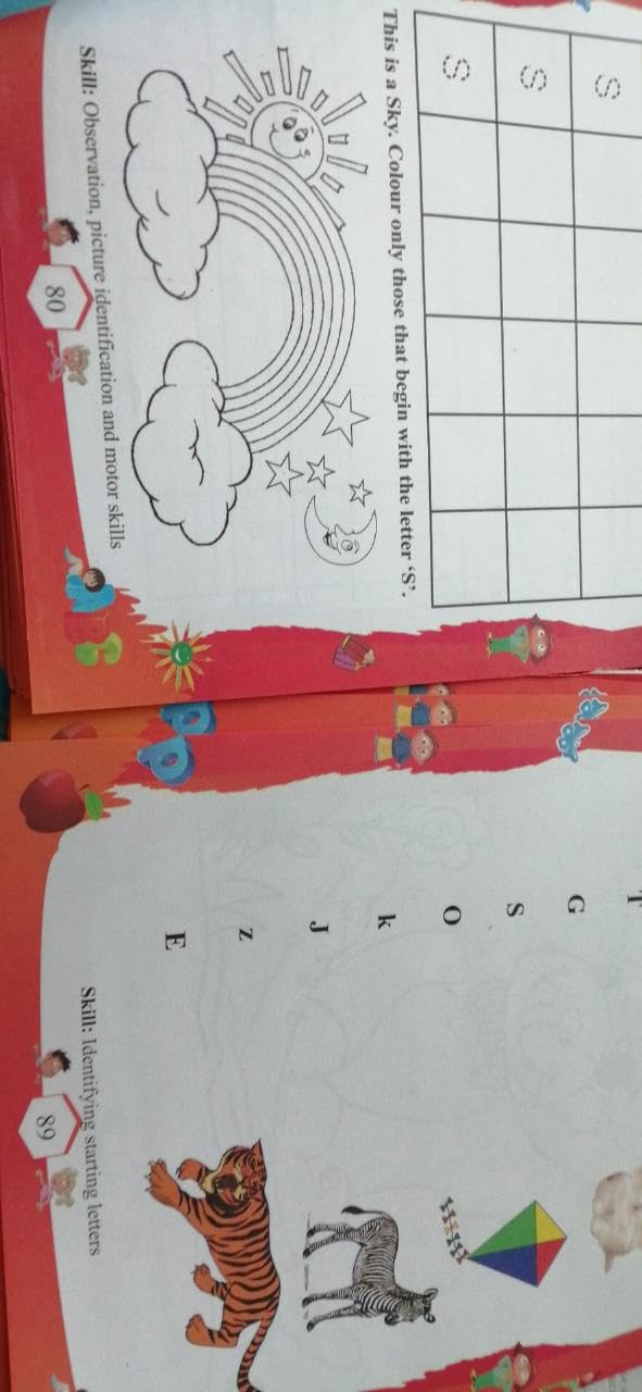 Buy Global Shiksha | LKG Worksheets for Kids-English,Maths, and ...