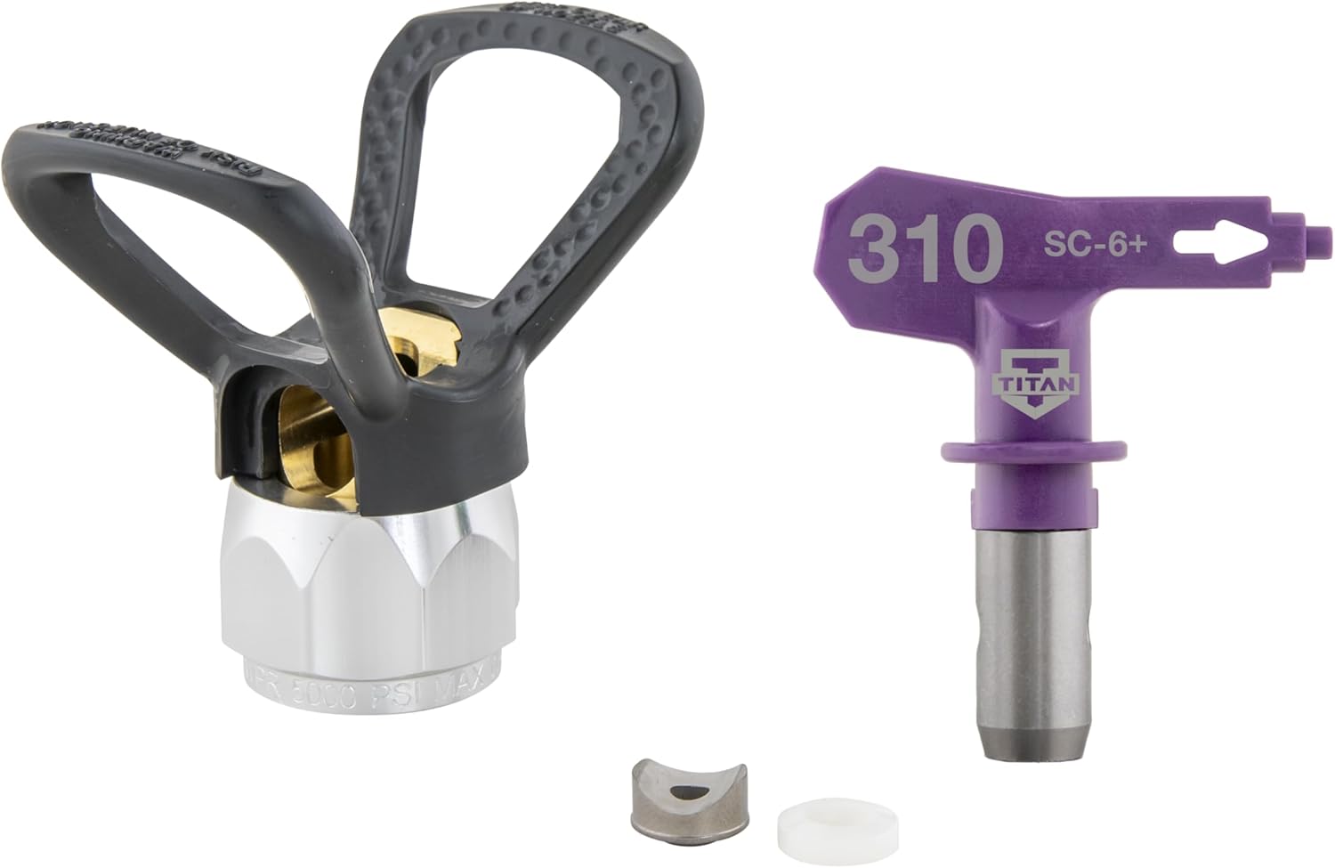 Amazon.com: Titan 310 SC-6+ Fine Finish Tip & Guard Combo Kit : Tools ...