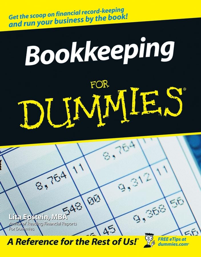 Amazon.com: Bookkeeping For Dummies: 9780764598487: Epstein, Lita: Books