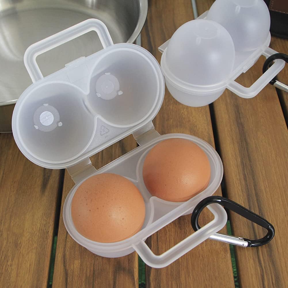 Amazon.com: VGEBY Portable Egg Storage Box Container Folding Eggs ...