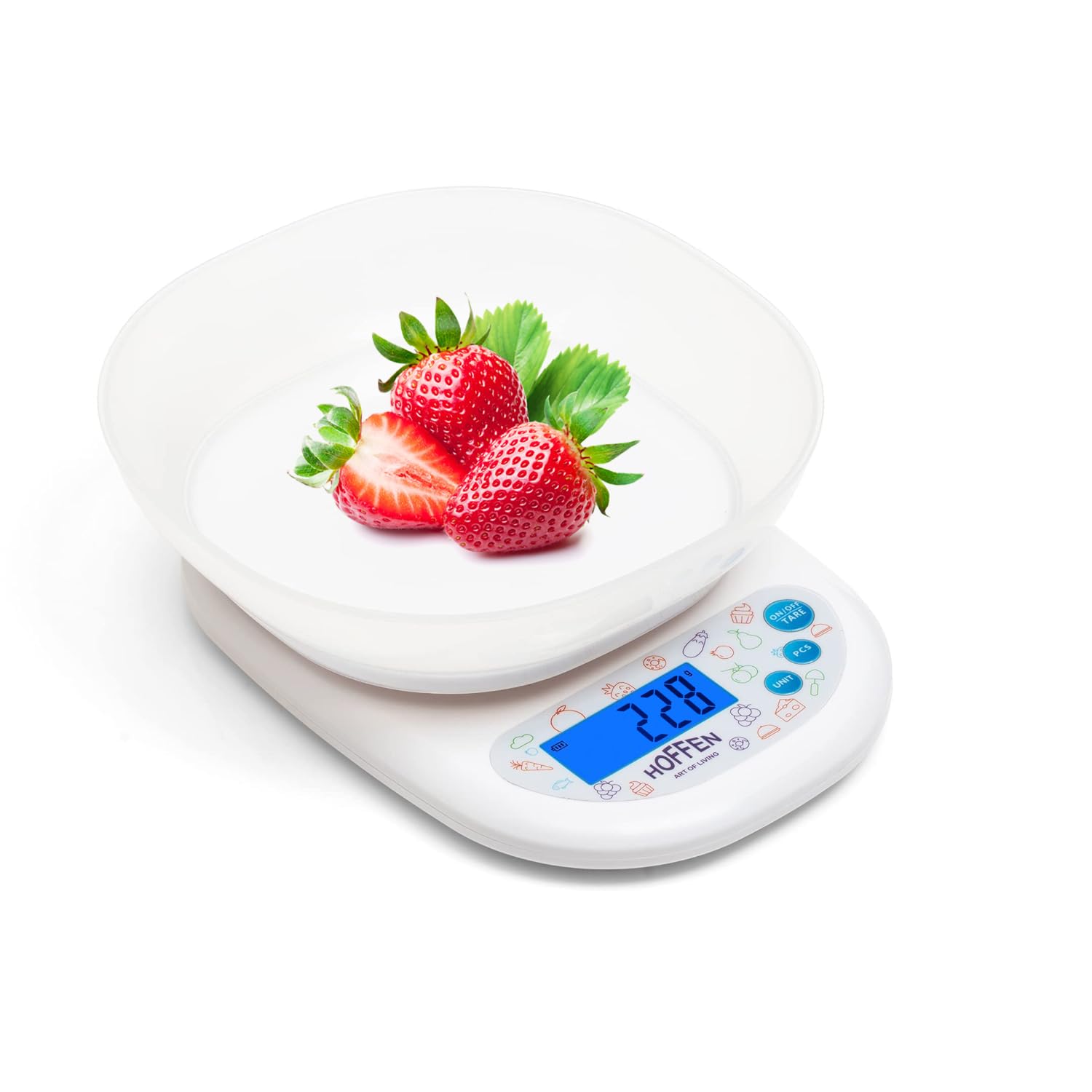 Hoffen (India) Electronic Digital Weighing Scale With 10 Kg Capacity ...