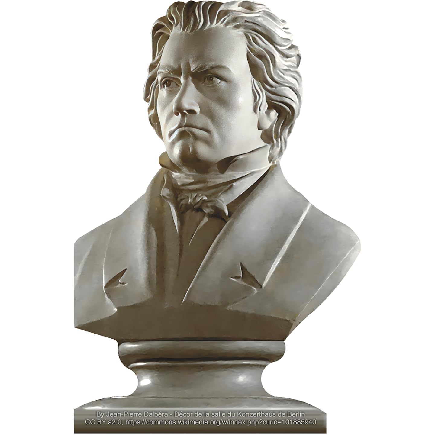 Amazon.com: H79521 Ludwig Van Beethoven Marble Bust Statue Head ...