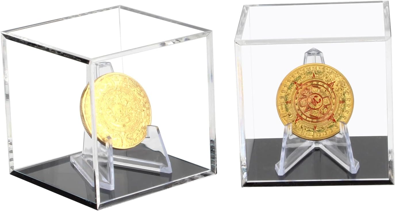 Amazon.com: Cosmos Acrylic Medal Display Case, 3 Medal Display Box ...