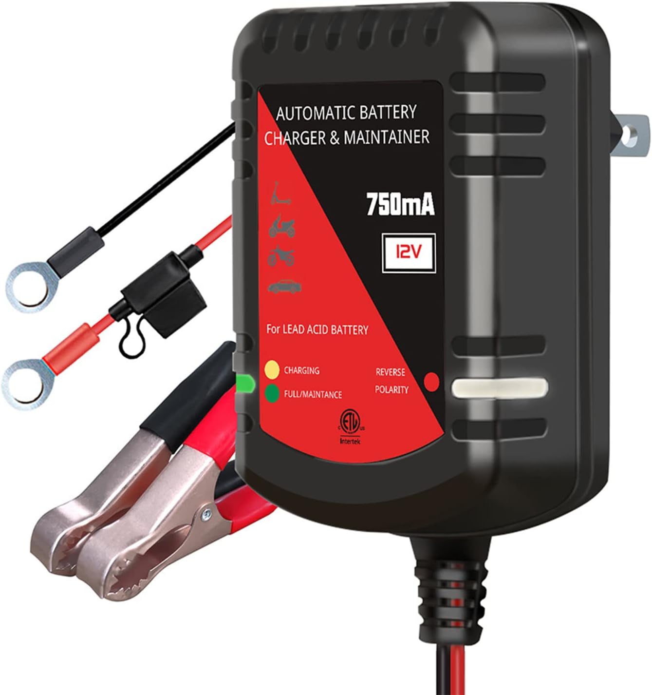 Amazon.com: Universal Parts 24 Volt 4.0 Amp On-Board Battery Charger ...