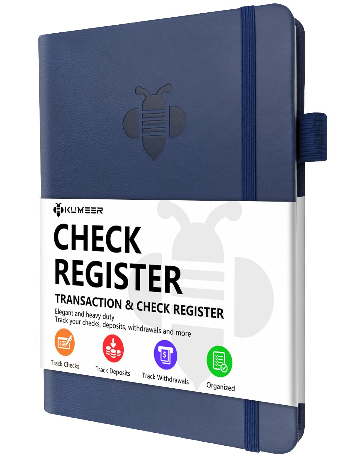 Amazon.com : KUMEER Check Register – Elegant Check Registers for ...