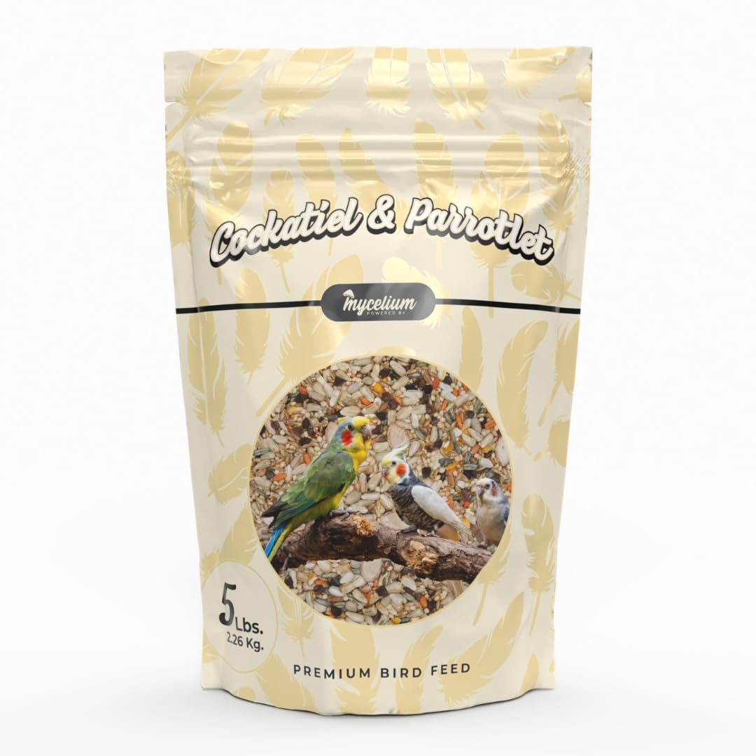 Snapklik.com : Mycelium Cockatiel & Parrotlet Food Clean & Safe Bird ...