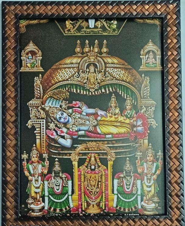 Srirangam Ranganatha Swamy Ranganathar Perumal With Tirupati Balaji ...