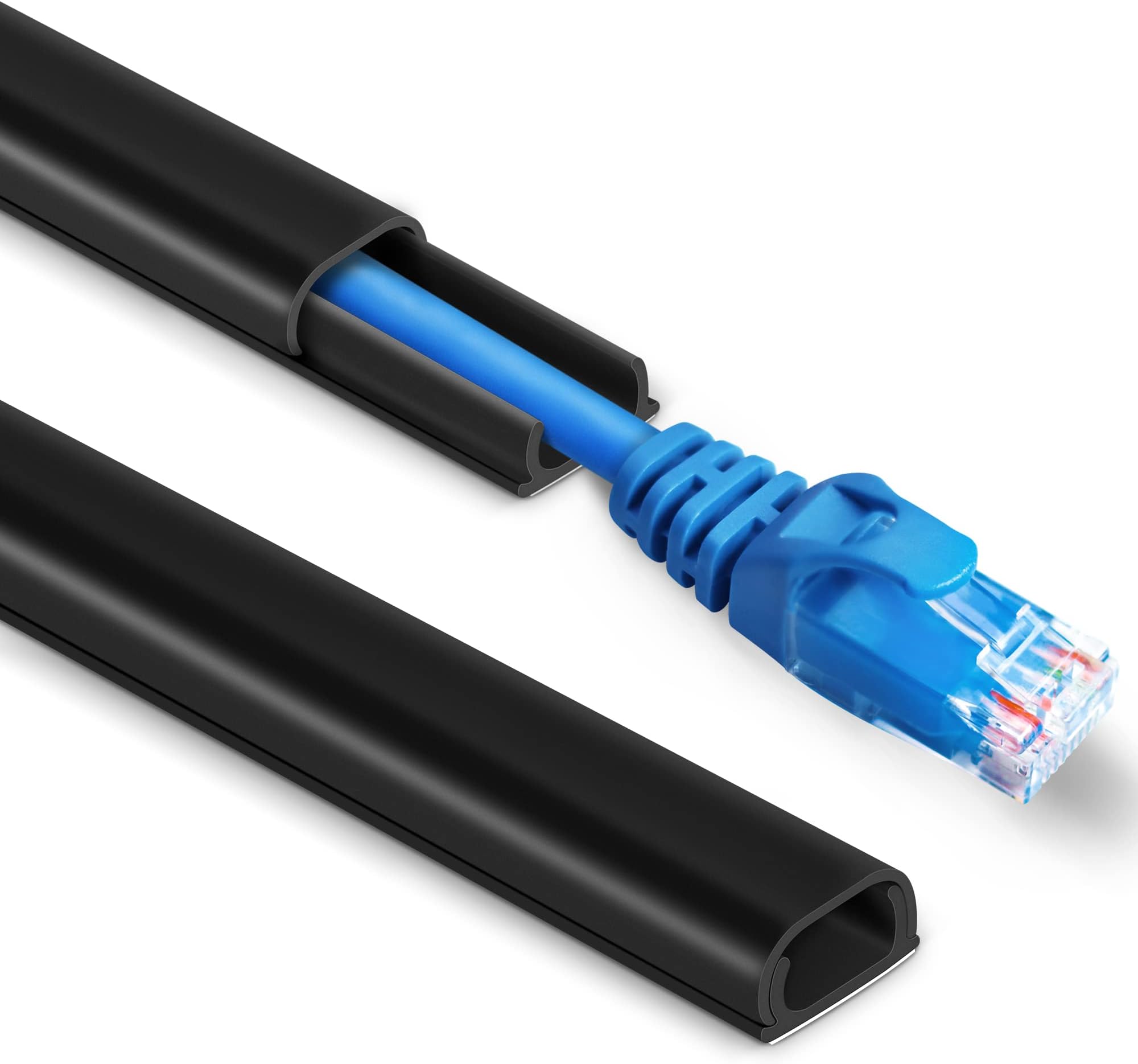 One Cord Cover Wall - 153in Mini Wire Hider, Wire Cover for Hiding ...