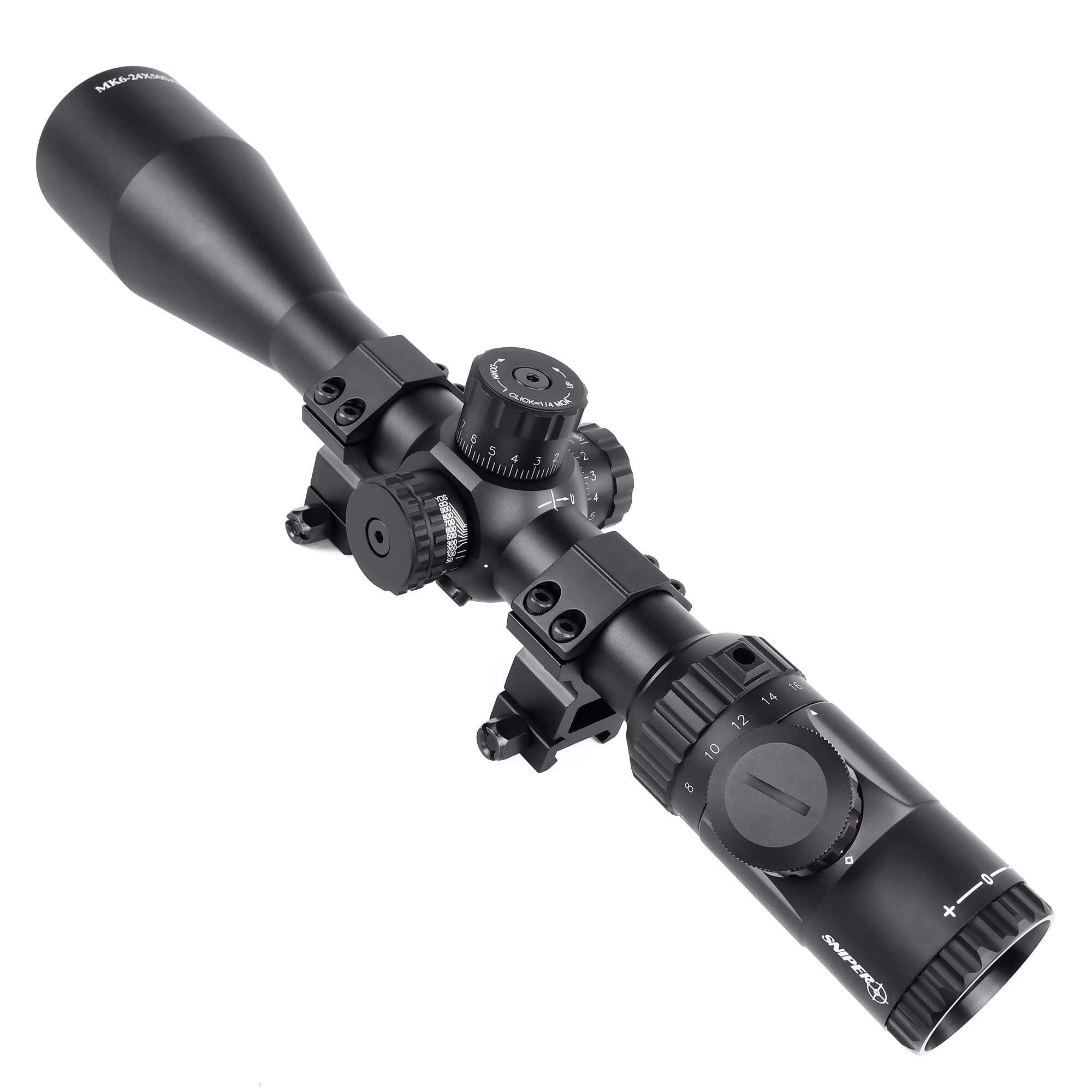 Amazon.com : MK6-24X50SAL 30mm Tube Side Parallax Rifle Scope for ...