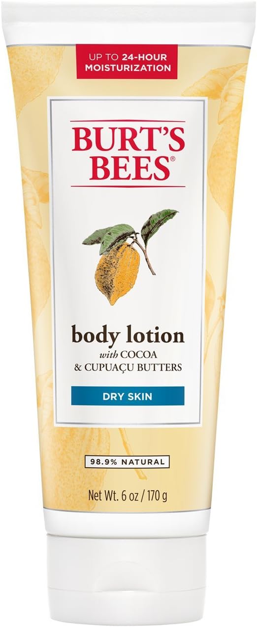 Amazon.com : Burt’s Bees Butter Body Lotion for Dry Skin with Cocoa ...