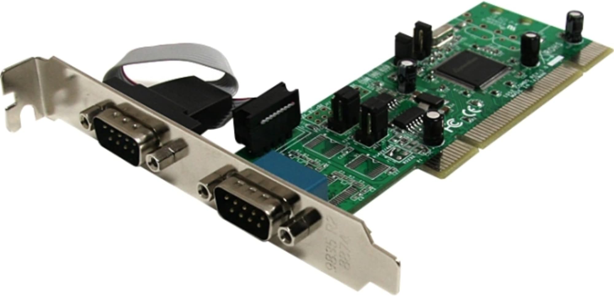 Amazon.com: Pcie Expansion Card 2-Port PCI Express RS232 Serial Adapter ...