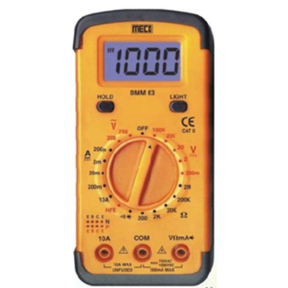 Buy Meco DMM-63 Digital Multimeter Along with Calibration Certificate ...