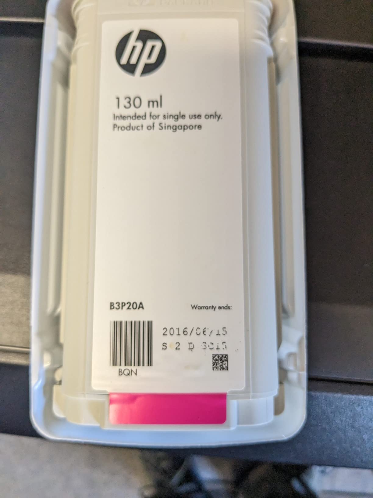 HP 727 B3P20A Magenta 130-ml Genuine HP DesignJet Ink Cartridge with ...