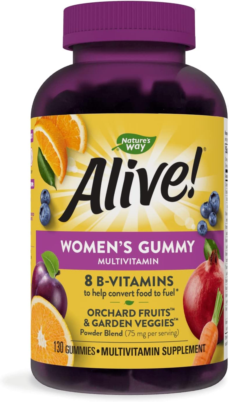 Amazon.com: Nature's Way Alive! Women's Gummy Multivitamins, Full B ...