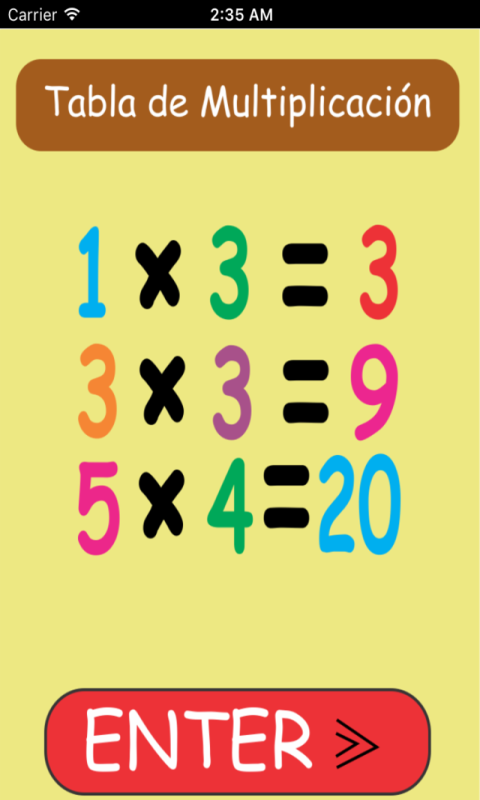 Multiplication table - App on Amazon Appstore
