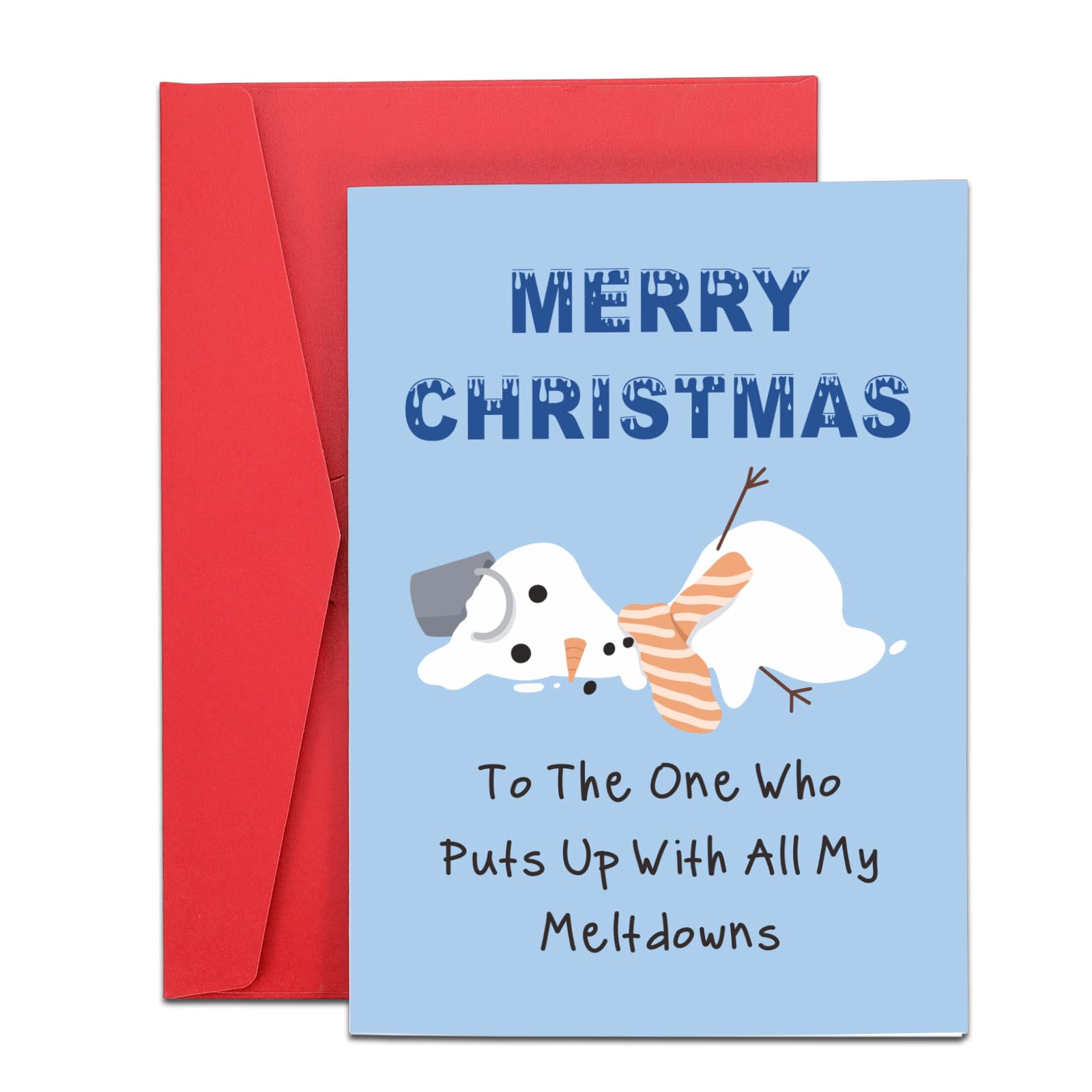 Amazon.com : Funny Single Christmas Cards - Happy Holiday Cards ...