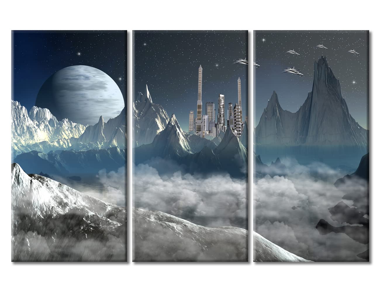 Alien Mountain Art Exploring New Worlds: Introducing Ken Nguyen And